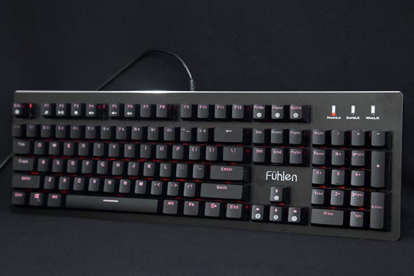 Bàn phím cơ gaming Fuhlen ERASER-OS Blue Switch